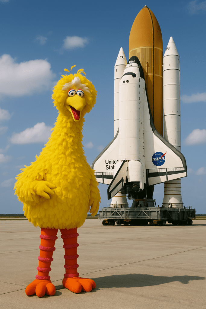 Big Bird was supposed to be on a tragic space shuttle mission - Global ...