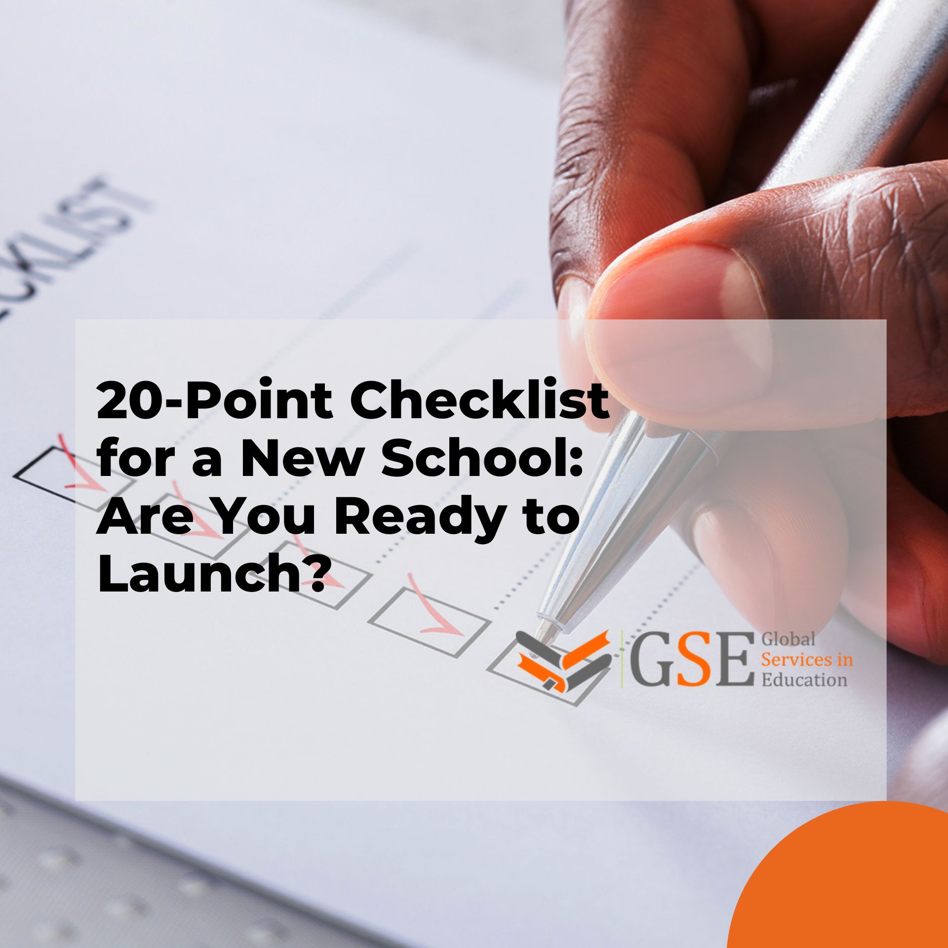20-Point Checklist for a New School: Are You Ready to Launch? - Global ...